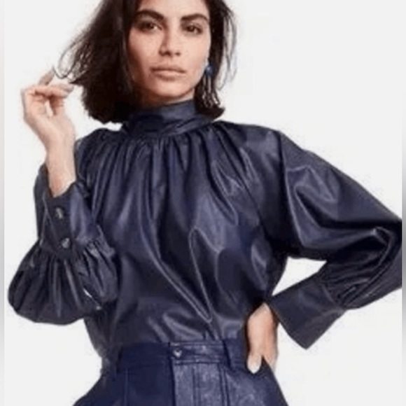 Rachel Comey | Tops | Rachel Comey X Target Faux Leather Top With ...
